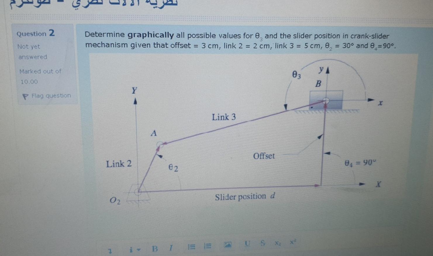 Solved Question 2 Determine graphically all possible values | Chegg.com