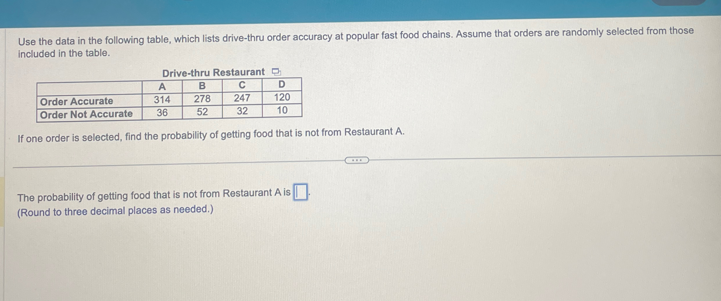 Solved Use the data in the following table, which lists | Chegg.com