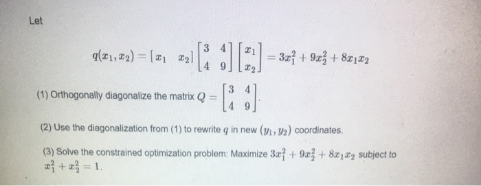 Solved Let 41,2)= 101 21 [:] [) = 3a +93 +82) 82 (1) | Chegg.com