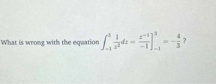Solved What is wrong with the equation 3 ²-5-² = = ? | Chegg.com