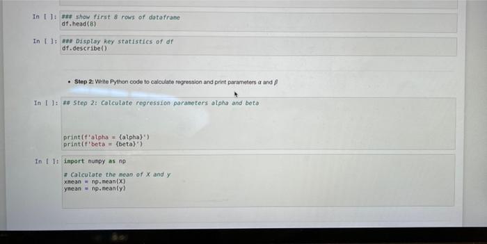 Solved 1 - LR Using OLS Estimator Equation - (5 points) In | Chegg.com