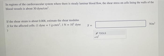Solved In regions of the cardiovascular system where there | Chegg.com