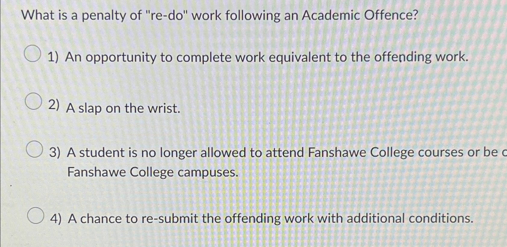 Solved What is a penalty of "re-do" ﻿work following an | Chegg.com