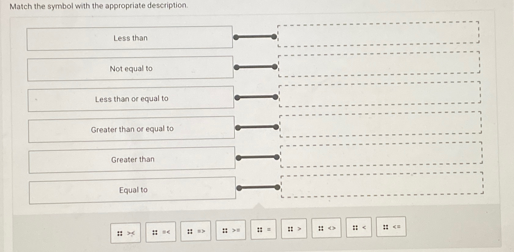 Solved Match the symbol with the appropriate | Chegg.com