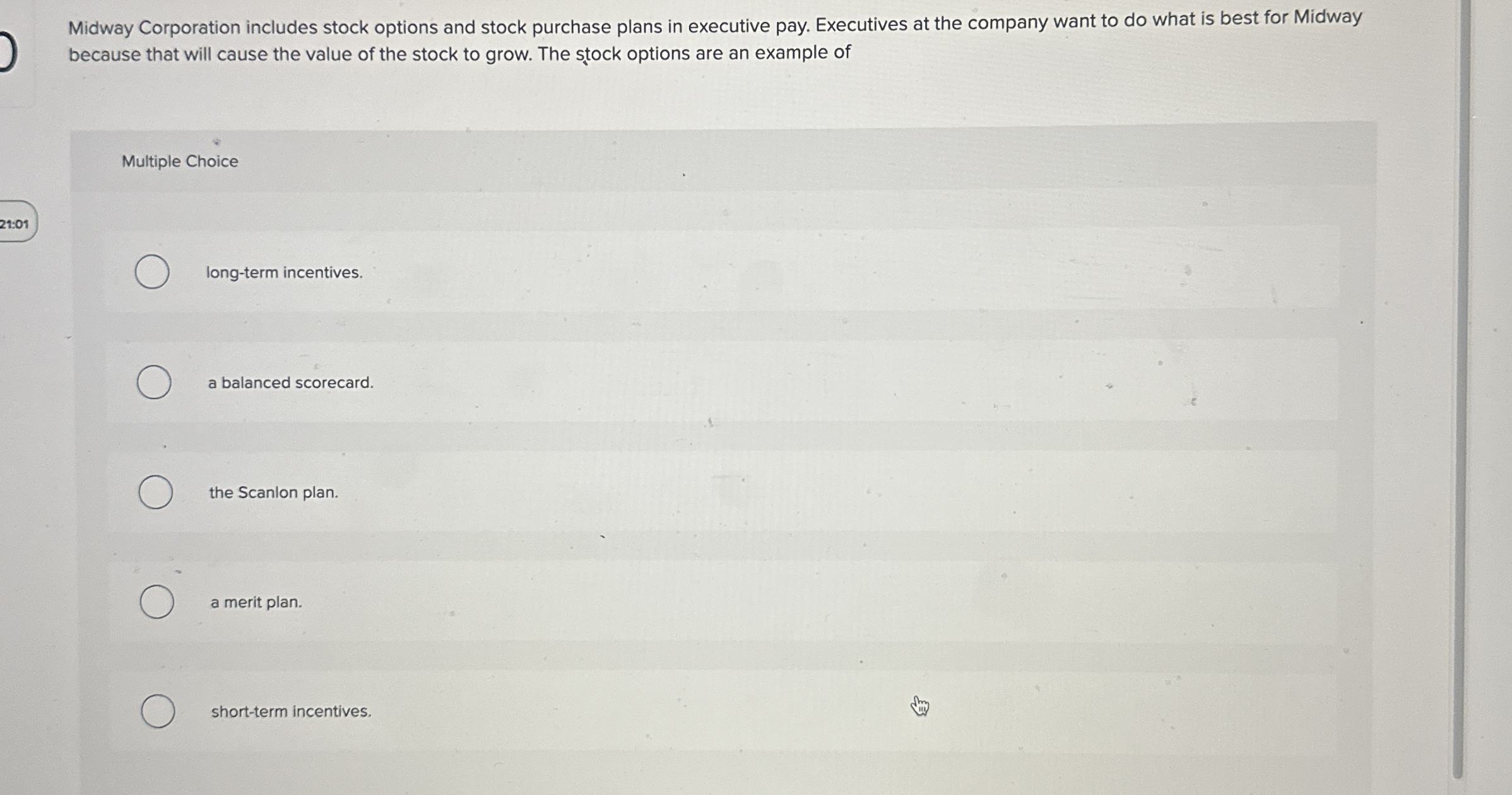 Solved Midway Corporation includes stock options and stock | Chegg.com