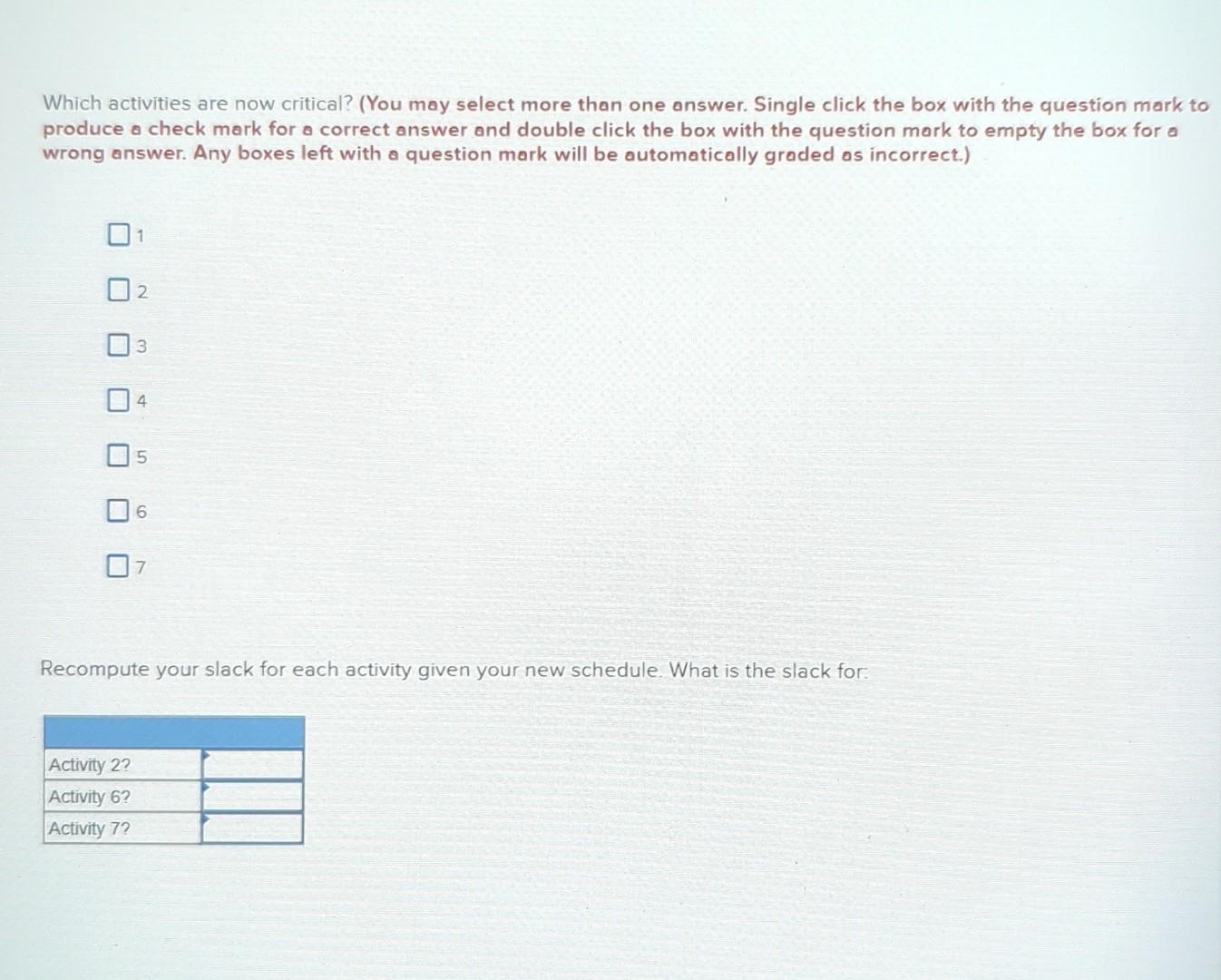 Solved EX8-4 (Static) Given the network plan that... Given | Chegg.com