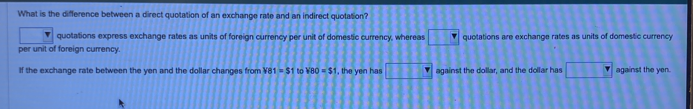 Solved What is the difference between a direct quotation of | Chegg.com