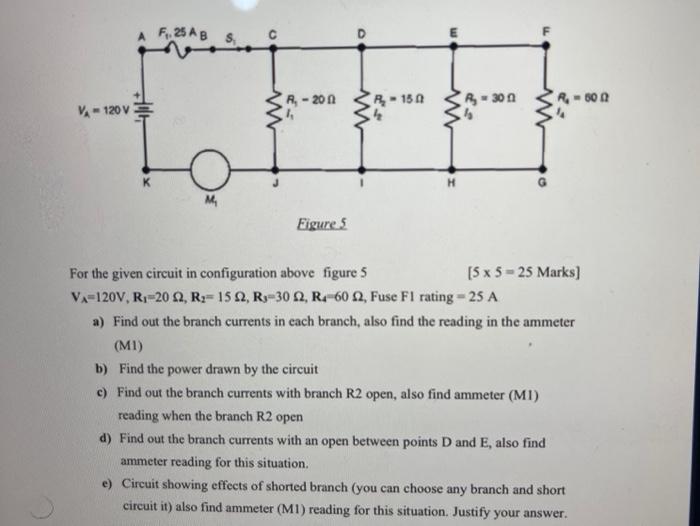Solved For the given circuit in configuration above figure 5 | Chegg.com