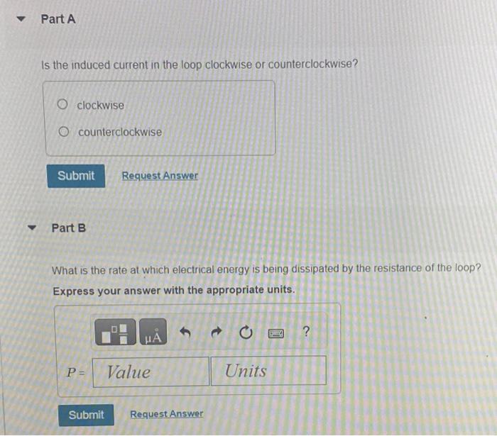 Solved A circular loop of.wire with radius 0.0460 m and | Chegg.com