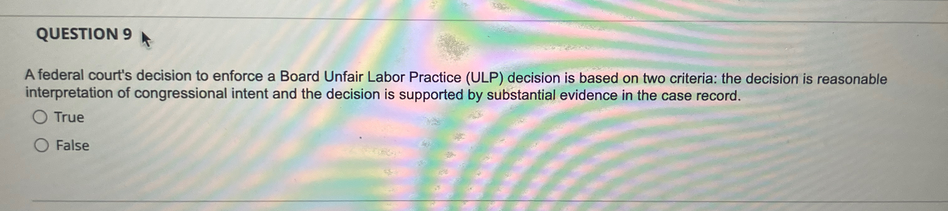 Solved QUESTION 9A federal court's decision to enforce a | Chegg.com