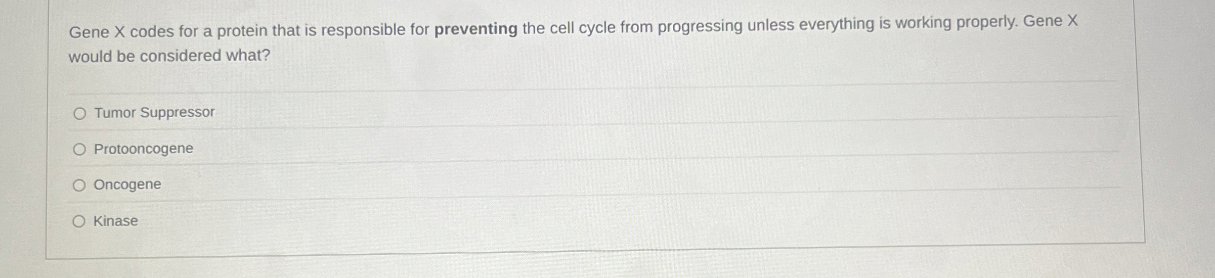 Solved Gene x ﻿codes for a protein that is responsible for | Chegg.com