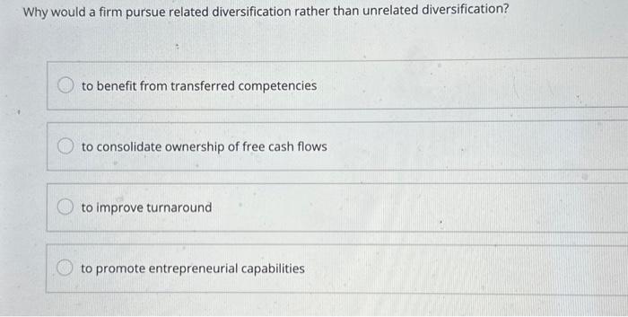Solved When would diversification be a losing proposition | Chegg.com