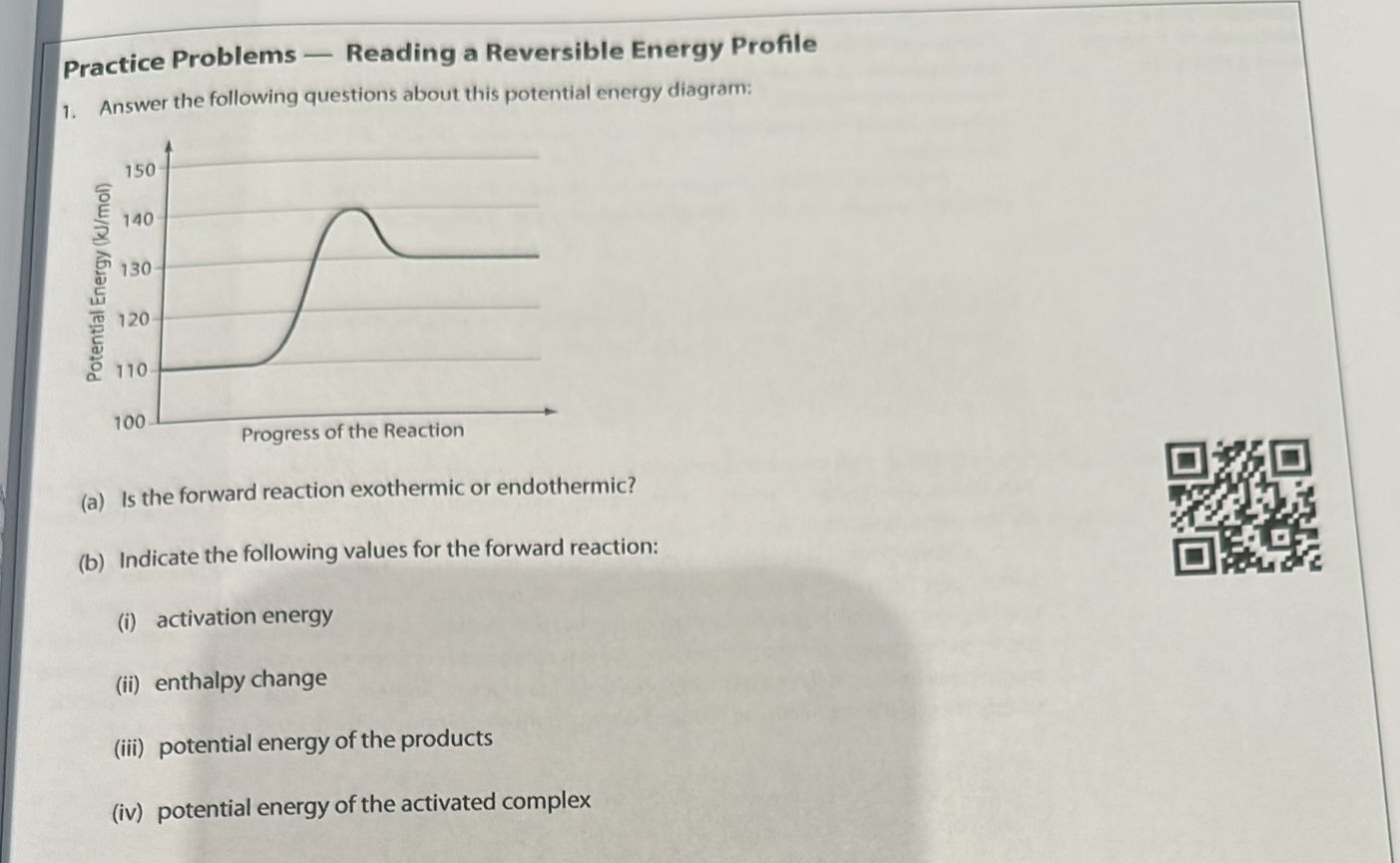 Solved Practice Problems - ﻿Reading a Reversible Energy | Chegg.com
