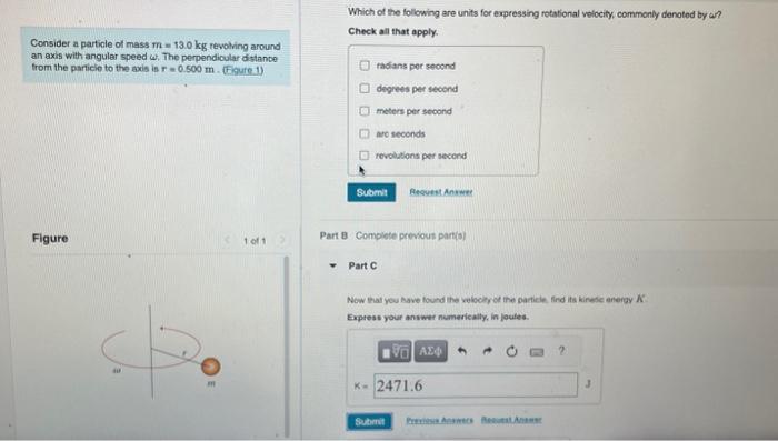 Solved Which of the following are units for expressing | Chegg.com