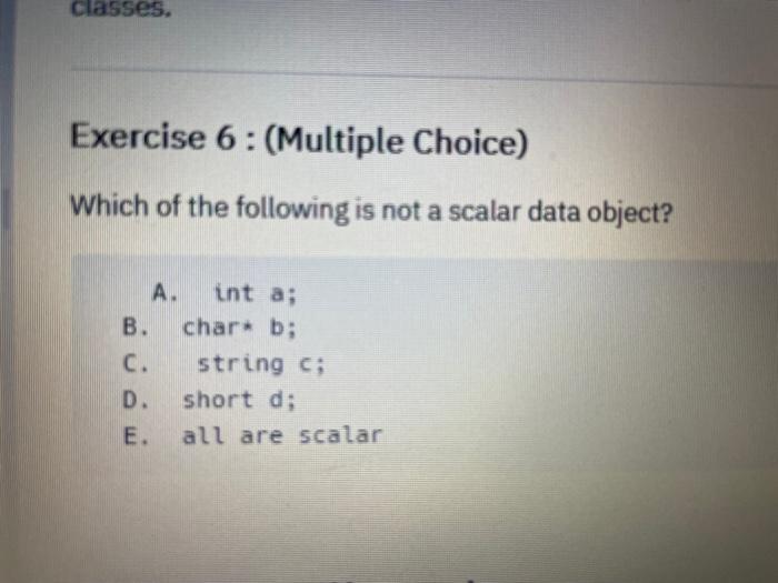 Solved Exercise 11 Truefalse Pointer Variables Can 3481