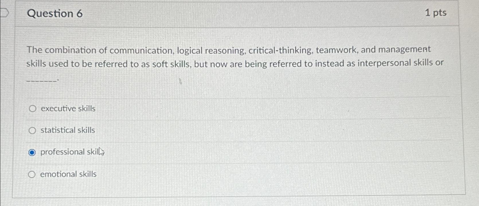 Solved Question 61 ﻿ptsThe combination of communication, | Chegg.com