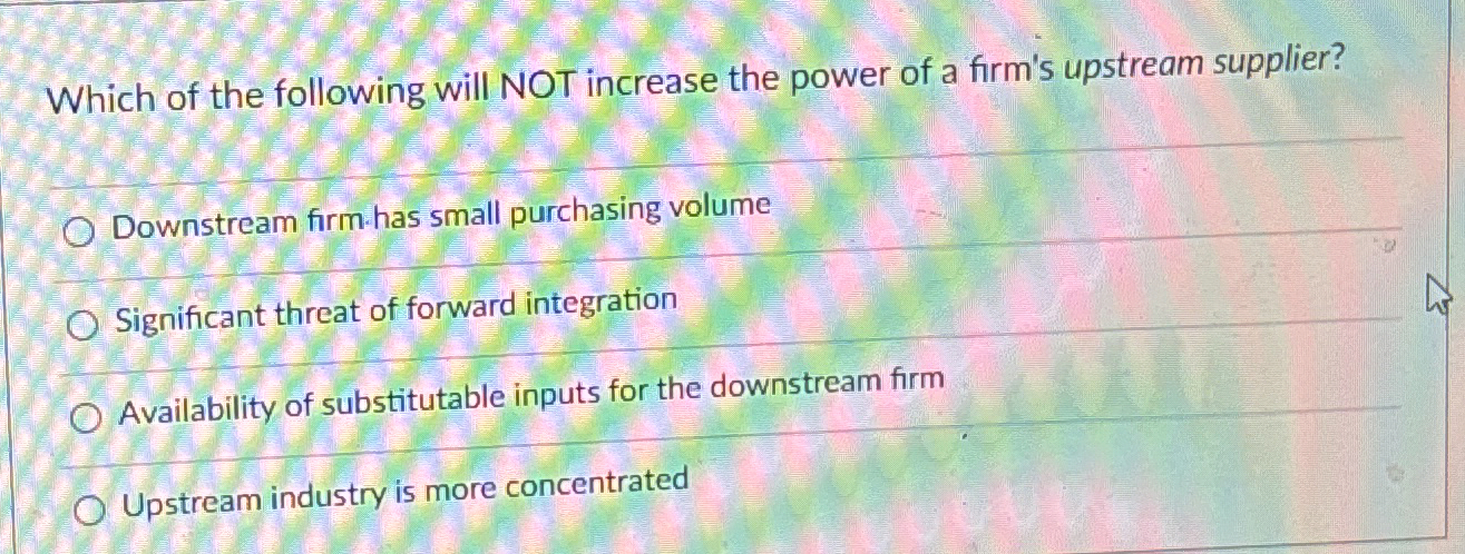 Solved Which of the following will NOT increase the power of | Chegg.com
