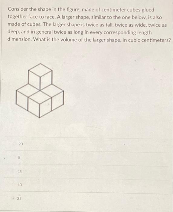 [Solved]: Consider the shape in the figure, made of centime