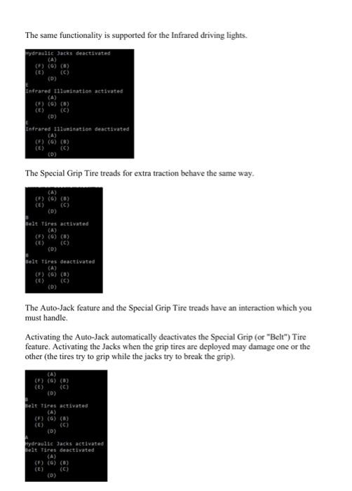 Solved Write a C ++ class to simulate the Electronic Control | Chegg.com