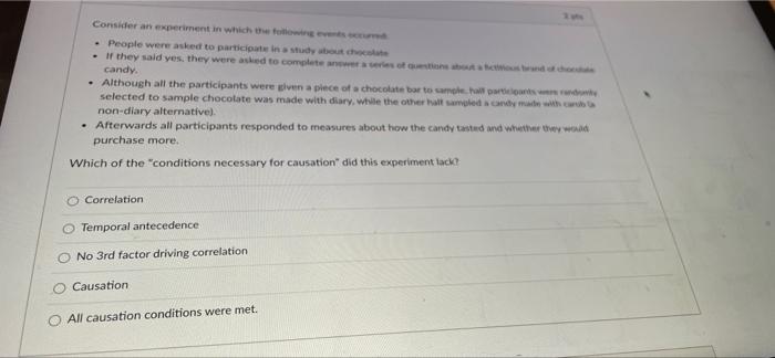 Solved Consider an experiment in which the following events | Chegg.com
