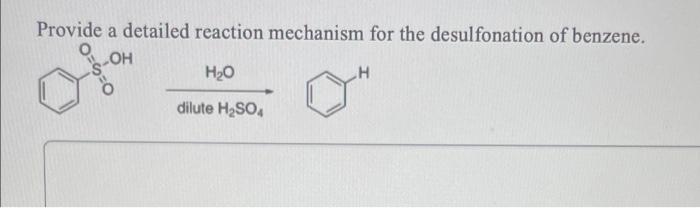 Solved Provide a detailed reaction mechanism for the | Chegg.com