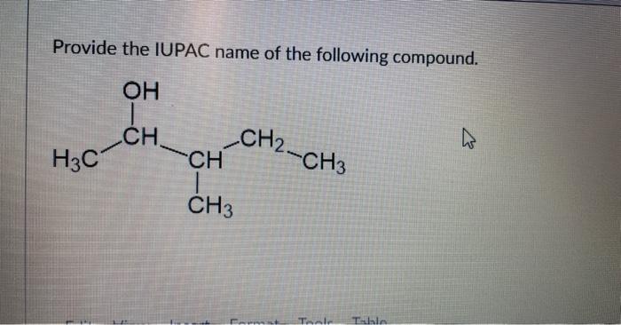 Solved Draw the structure of 2,3-dimethoxydecane. Edit View | Chegg.com