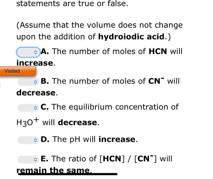 Solved A 1.00 liter solution contains 0.52 moles A | Chegg.com