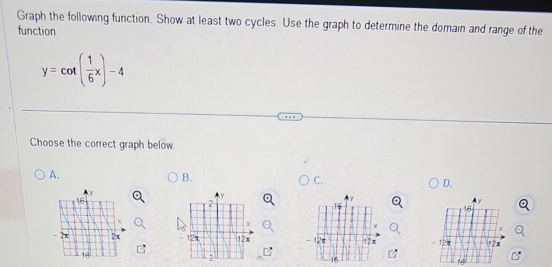 Solved Graph the following function. Show at least two | Chegg.com