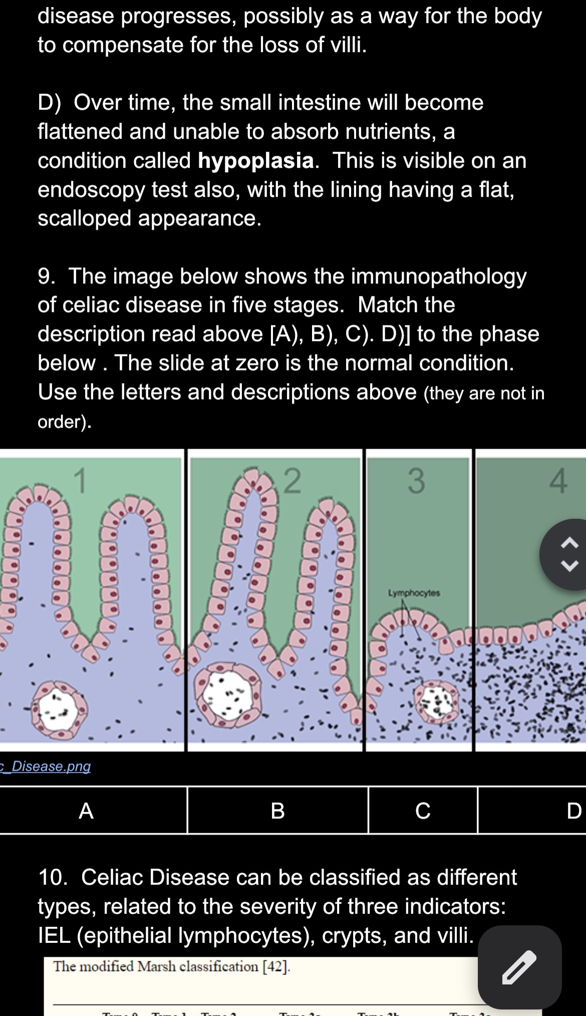 Solved disease progresses, possibly as a way for the body to | Chegg.com
