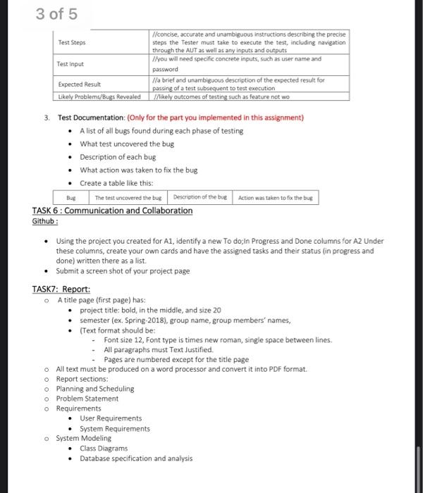 Solved TASK 1: Planning Scheduling and Peer Evaluation You | Chegg.com