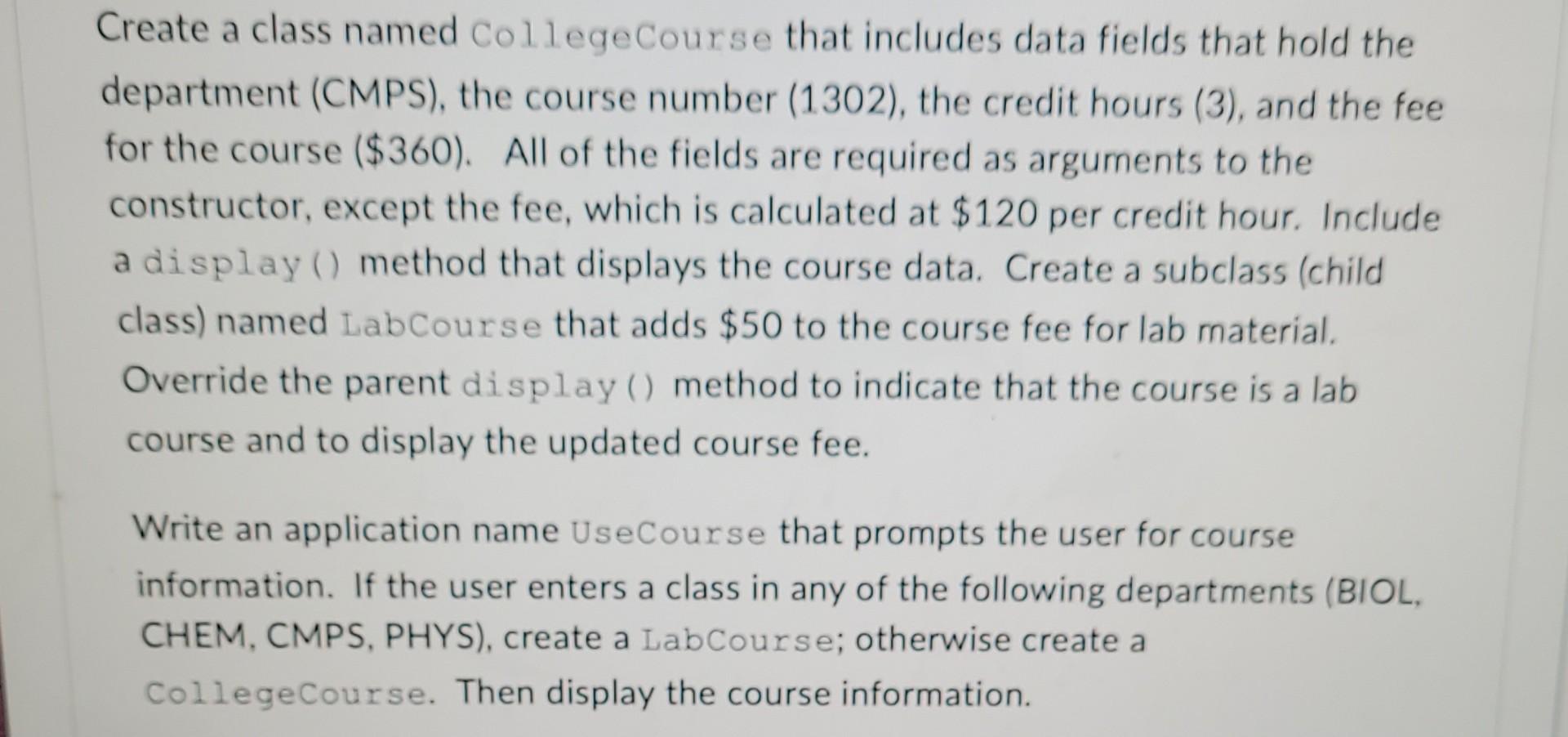 Solved please provide explanation for each line to | Chegg.com