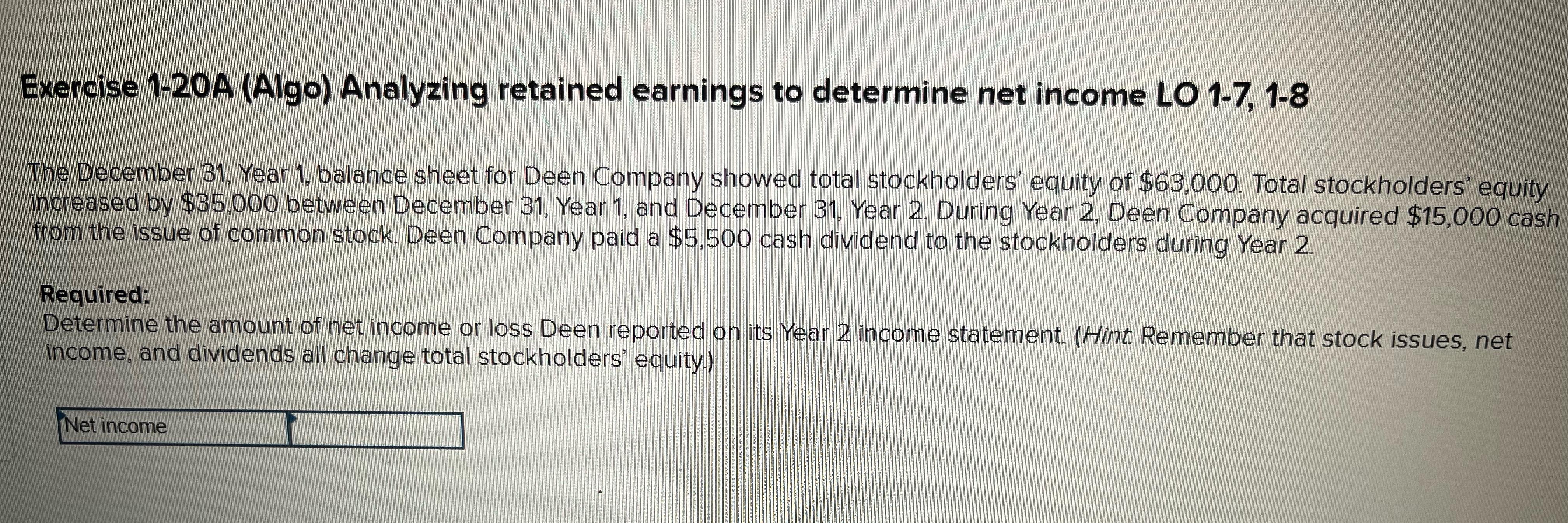 Solved What is the net income based on this information: | Chegg.com