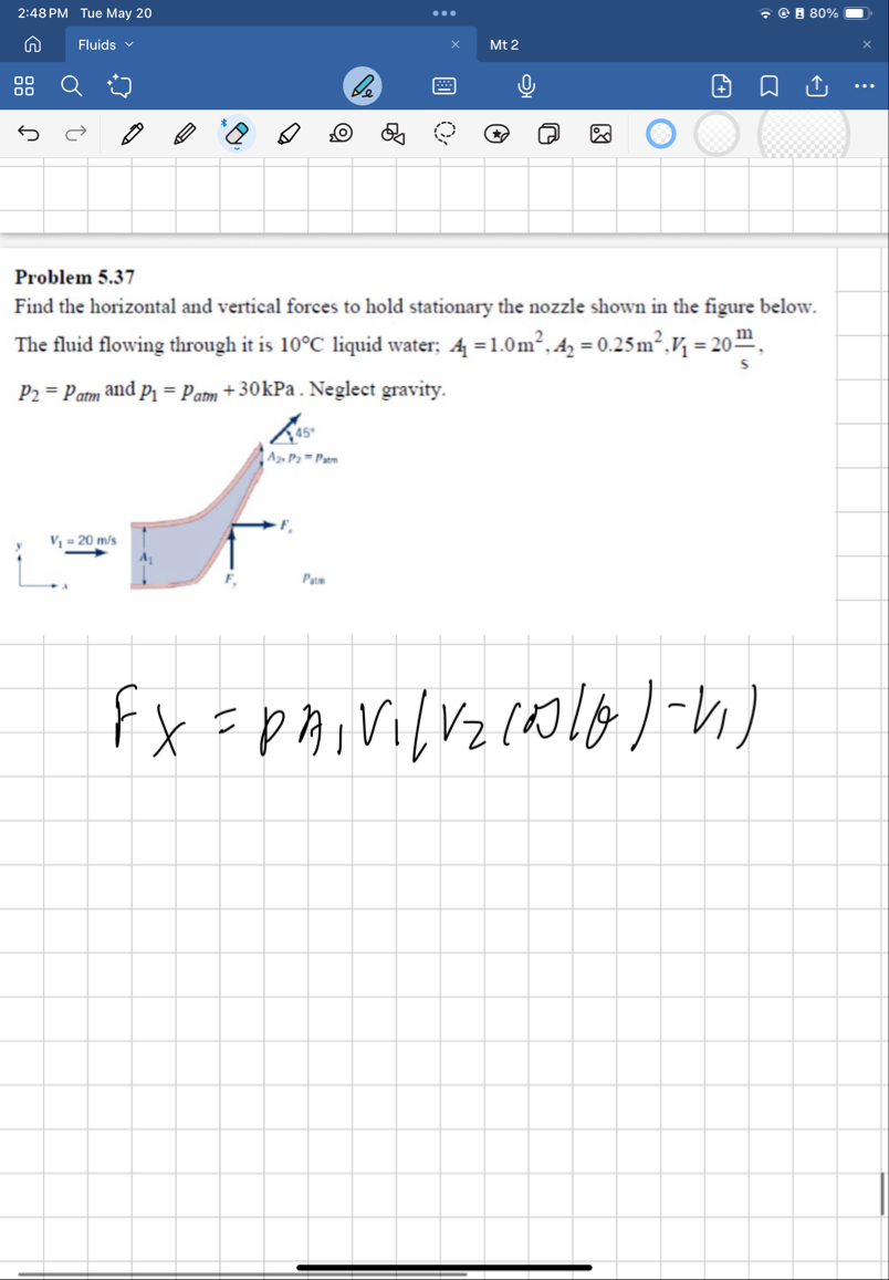 2:48 ﻿PM Tue May 20Mt 2Problem 5.37Find the | Chegg.com