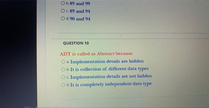 Solved Which of the following is non-linear data structure? | Chegg.com