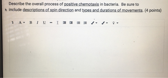 Solved Describe the overall process of positive chemotaxis | Chegg.com
