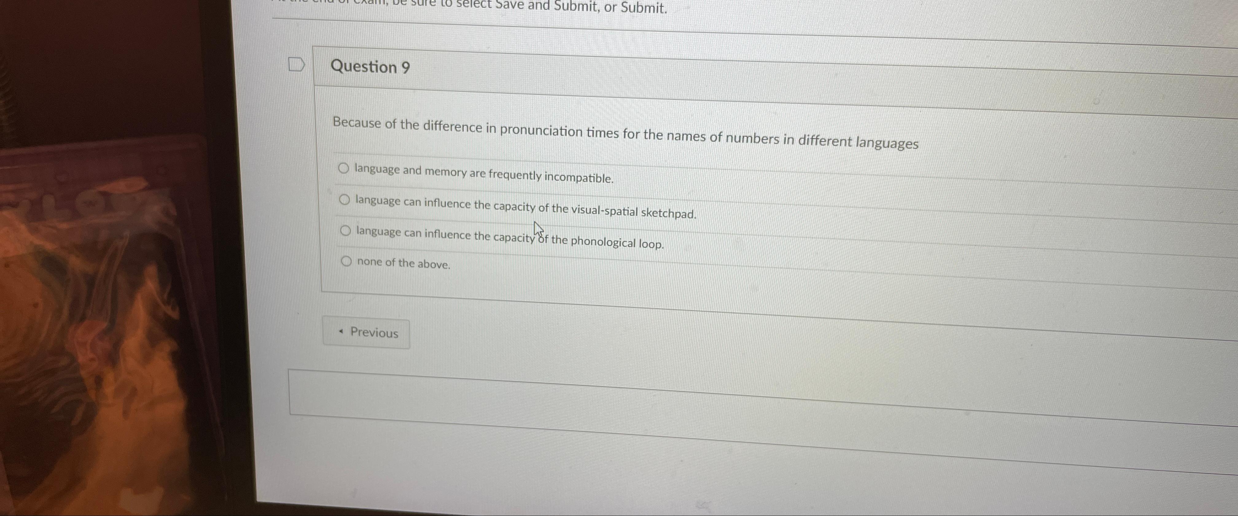 Solved Question 9Because of the difference in pronunciation | Chegg.com