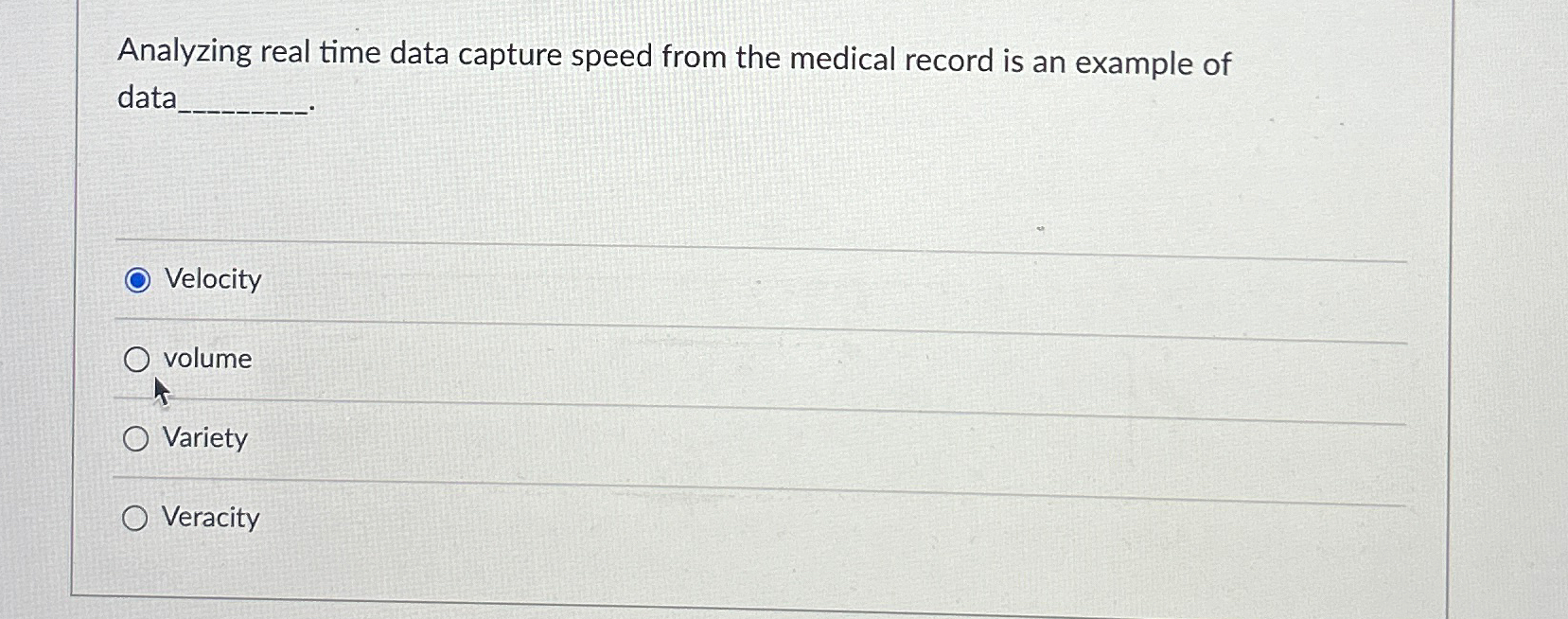 Solved Analyzing real time data capture speed from the | Chegg.com