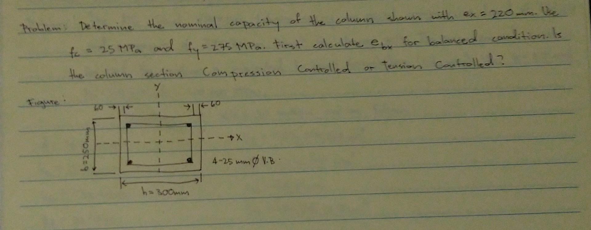 Solved Problem: Determine the nominal capacity of the | Chegg.com