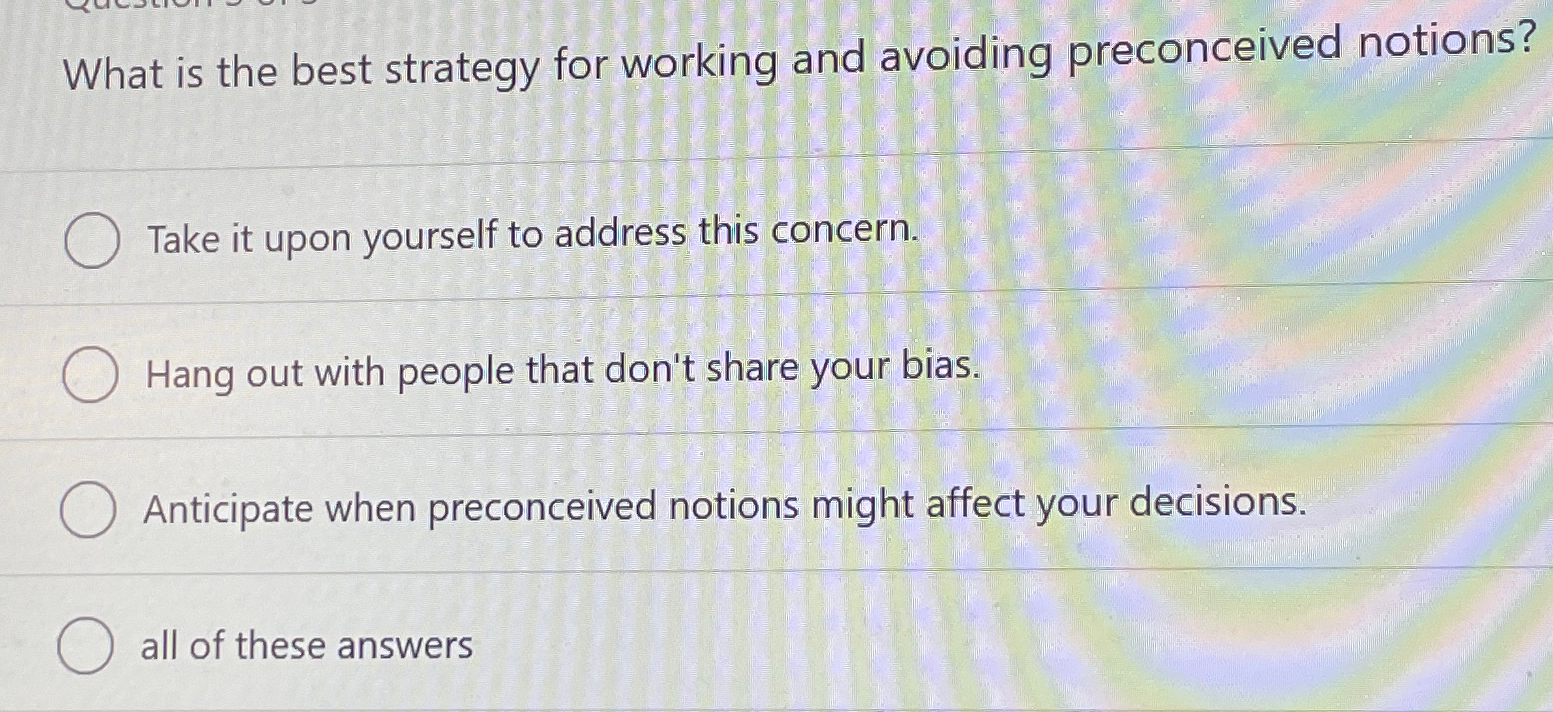 Solved What is the best strategy for working and avoiding | Chegg.com