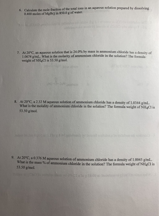 Solved CH131 Discussion Problem Set #28 Chpt 12) 1. The | Chegg.com