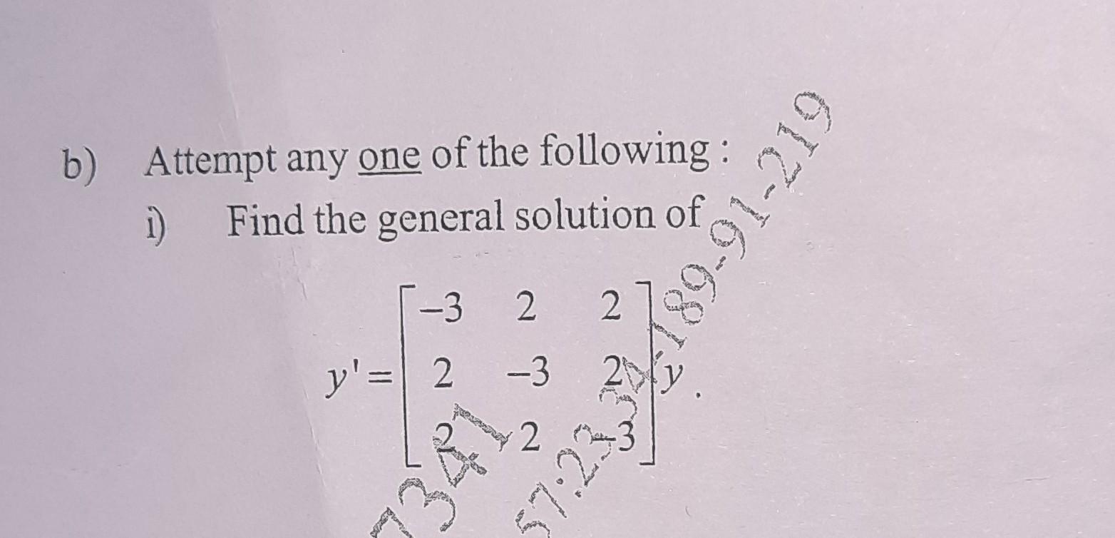 Solved Question Is Related To Ordinary Diffrential Equation 5610