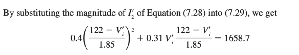 Solved By substituting the magnitude of I2' ﻿of Equation | Chegg.com