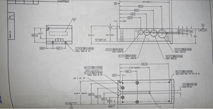 Solved Gd&T. answer all and number according. also show | Chegg.com