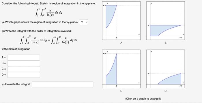 Solved Consider the following integral. Sketch its region of | Chegg.com