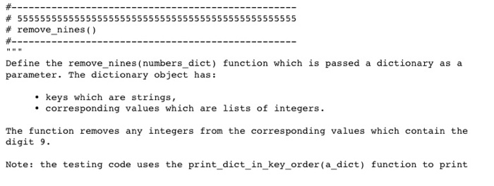 Solved # 555555555555 # remove_nines() # Define the | Chegg.com