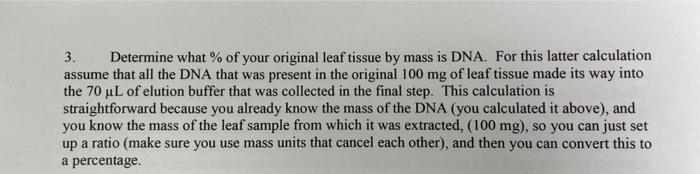 Solved Data analysis 1. A 50μg/mL solution of pure DNA will | Chegg.com