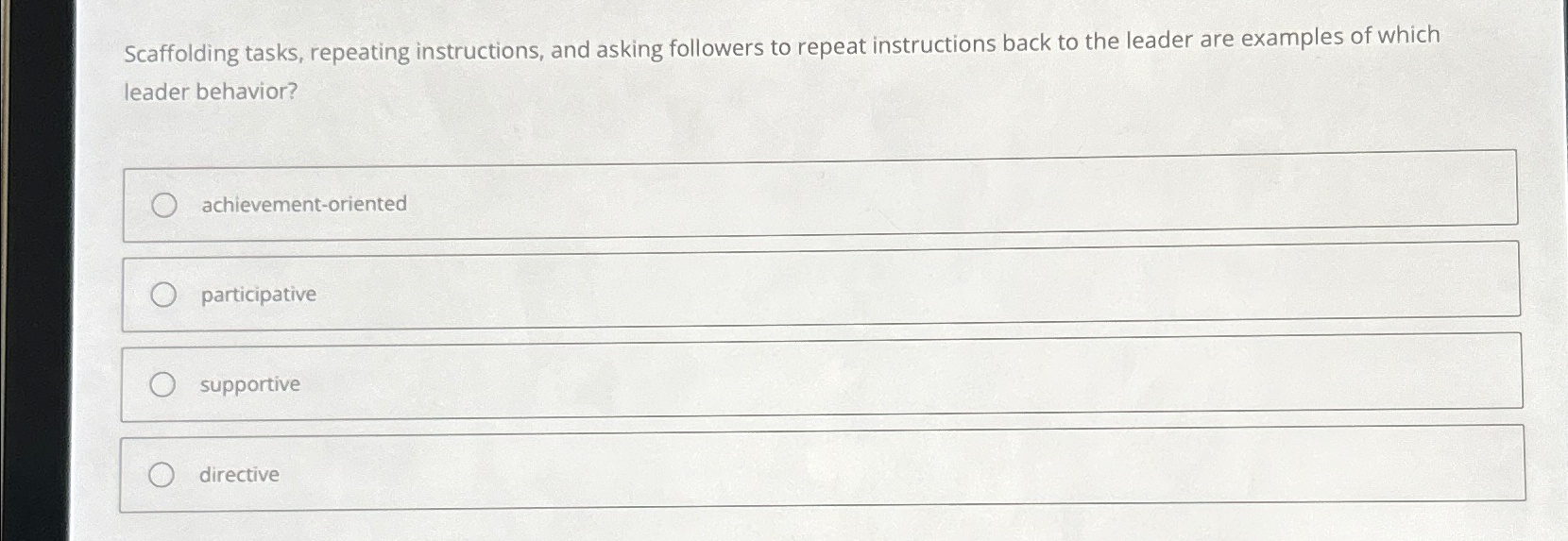 Solved Scaffolding tasks, repeating instructions, and asking | Chegg.com