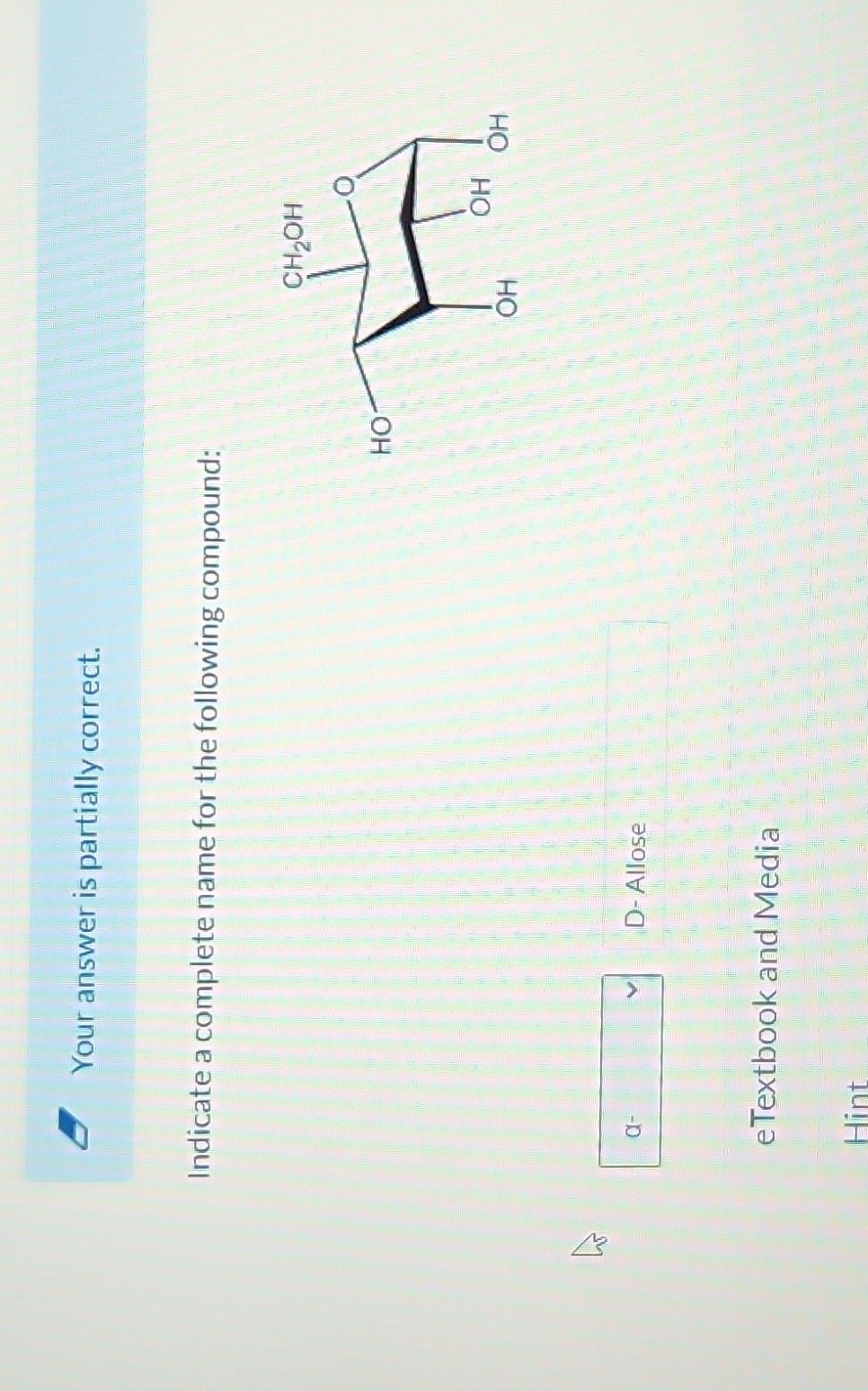 Solved - Your answer is partially correct. Indicate a | Chegg.com