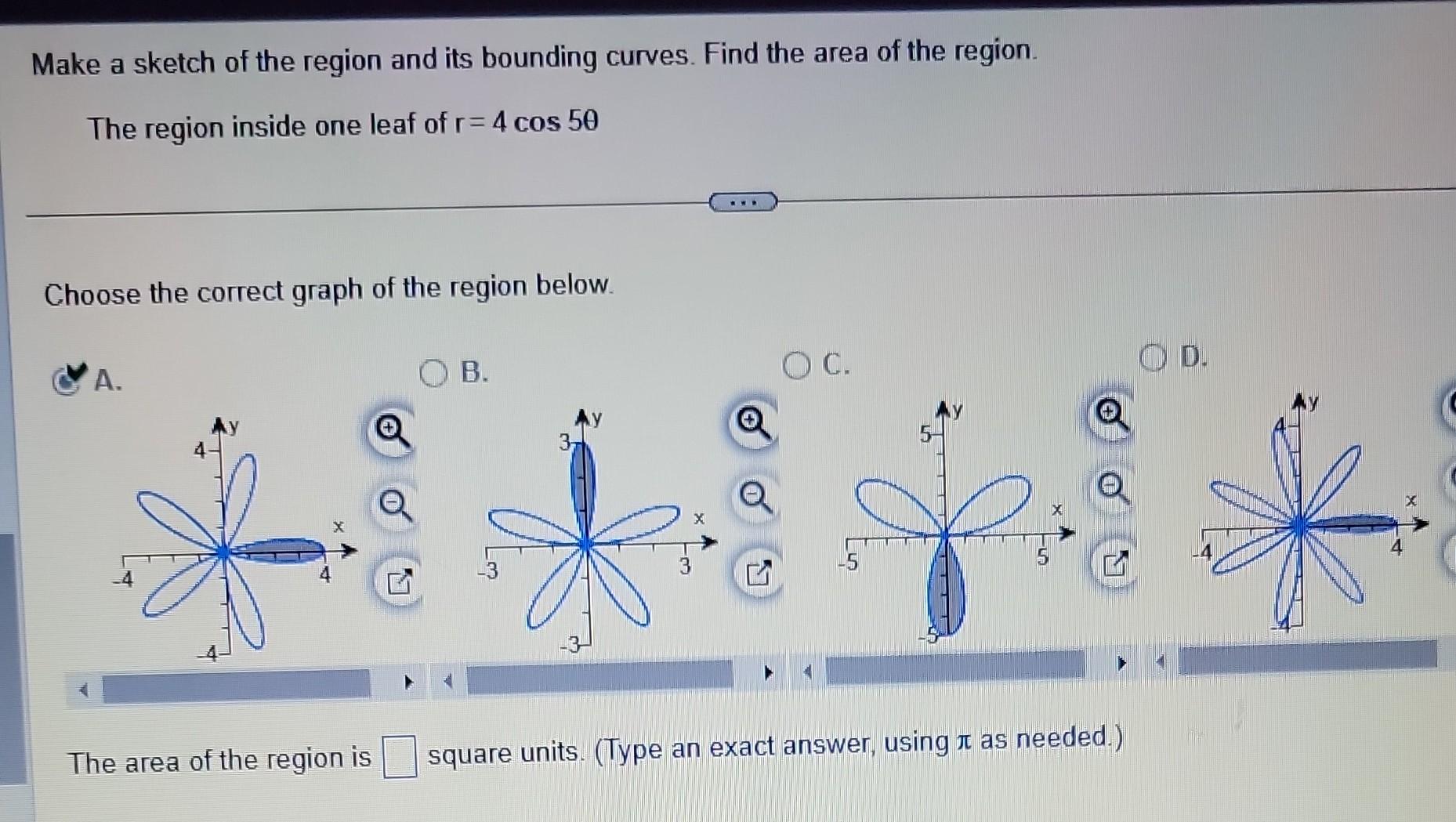 Solved Make a sketch of the region and its bounding curves. | Chegg.com