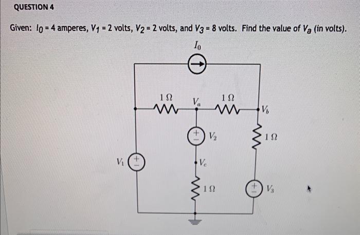 Solved Given: V1=28 volts, R1=1/6ohm,R2=1/2ohm,R3=1/3ohm, | Chegg.com